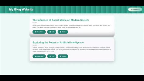 Fizah Musharaf On Linkedin Mernstack Webdevelopment Blogplatform