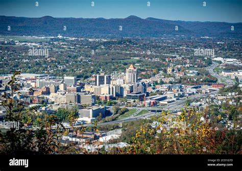 Roanoke Virginiausa November 2 2019 Roanoke Valley Overlook From