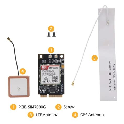 lilygo t pcie sim7000g module