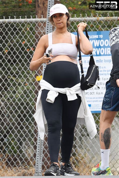 Leona Lewis Sexy Seen Showing Off Her Pregnancy Boobs In Los Angeles
