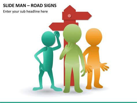 Powerpoint Icon Powerpoint Slide Ppt Road Safety Tips 3d Man