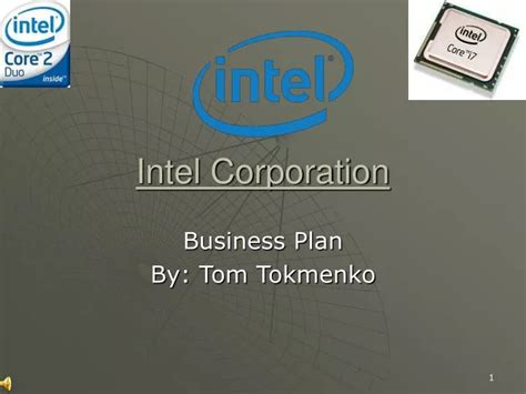 PPT Intel Corporation PowerPoint Presentation Free Download ID 4489376