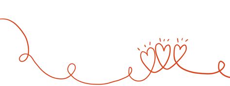 Abstract Love Symbol Continuous Line Art Drawing Illustration 21514124 Png