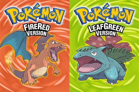 Pokemon Fire Red Pokemon
