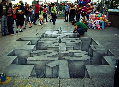 Art 3d Chalk Sidewalk Perspective Artofit