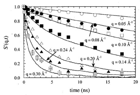 Dynamic Structure Factor For Pbd Chains Obtained From Simulation ͑ Download Scientific Diagram