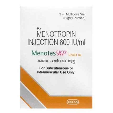 600 Iu Menotropin Injection Packaging Size 2ml At ₹ 13813 Vial In Ahmedabad