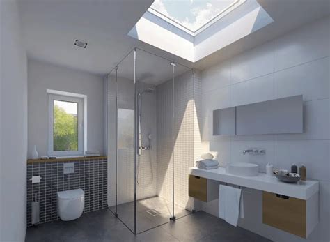 15 Inspirasi Skylight Kamar Mandi Yang Elegan Dan Indah Rumahku Unik