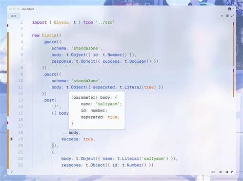 验证 Elysiajs Elysia 中文文档
