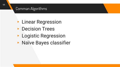 supervised machine learning techniques pptx computing technology and computing