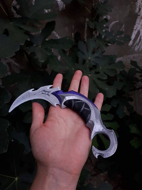 Valorant Reaver 20 Karambit Valorant Knife Skins Valorant Etsy Canada