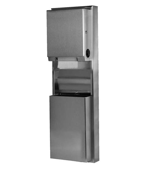 Recessed Convertible Paper Towel Dispenserwaste Receptacle 51 Off