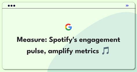 Spotify Engagement Metrics Analytics Product Interview Nextsprints