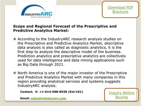 Ppt Prescriptive And Predictive Analytics Market Analysis Industryarc Powerpoint