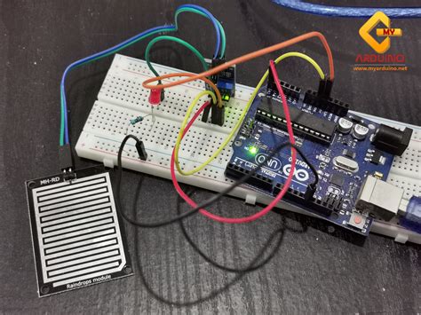 เซ็นเซอร์น้ำฝน ความชื้น วัดระดับน้ำ Rain Sensor Module ขาย Arduino อุปกรณ์ Arduino คุณภาพดี