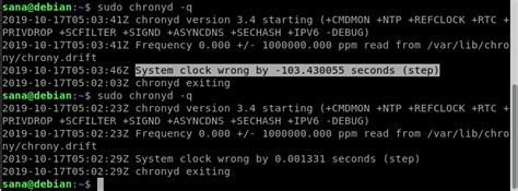 how to keep system time in sync with internet time servers on debian 10 vitux