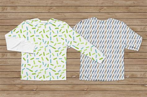 Vector Seamless Patterns On Yellow Images Creative Store