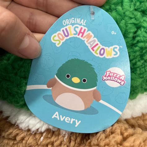 14 Fuzzy Avery Squishmallow Fuzzamallows Depop