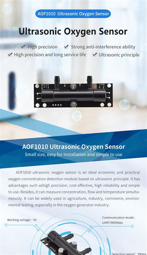 Aof1010 Ultrasonic Oxygen Sensor