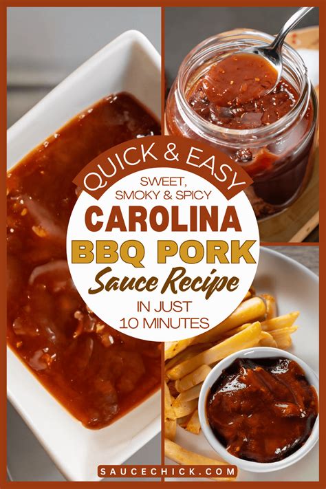 Carolina Bbq Pork Sauce Tangy Bliss In Every Bite Recipe Pulled