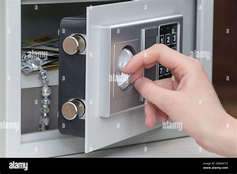 Opening Locker Hand Hi Res Stock Photography And Images Alamy