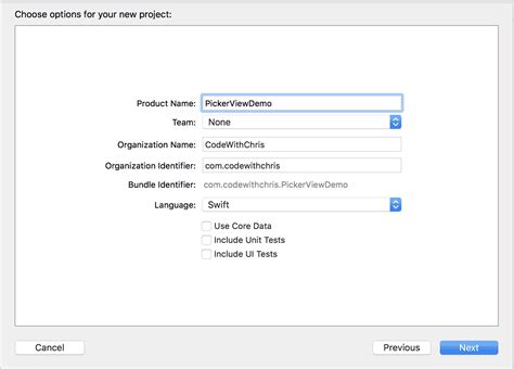 uipickerview example and tutorial updated 2018 codewithchris