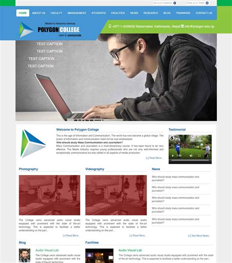 Free HTML And CSS Templates Webtrickshome Web Design Development