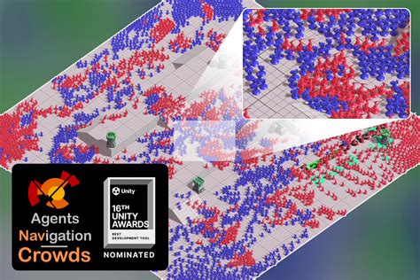Agents Navigation Crowds Behavior Ai Unity Asset Store