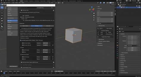 D Cursor Plus Blender Extensions