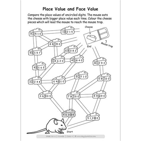 Class 4 Maths Numbers Activity Based Worksheets Key2practice