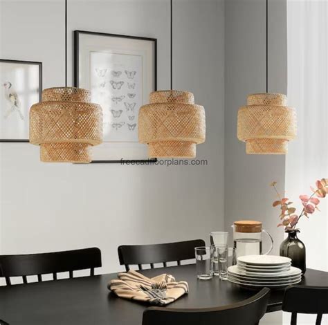 IKEA Sinnerlig Pendant Lamp - Free CAD Drawings