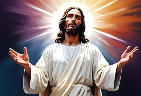 Premium Photo Jesus Christ Son Of The God Savior Of Human