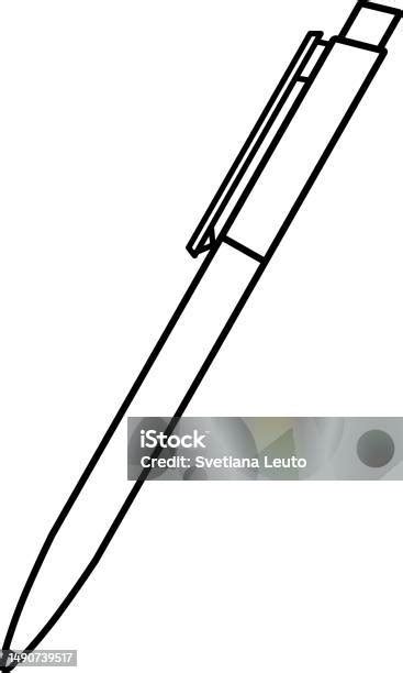 벡터 선형 아이콘 펜 학교 및 사무용품 학교 낙서 및 스케치로 돌아가기 공부에 대한 스톡 벡터 아트 및 기타 이미지 공부 교사 교육 관련 직업 교실 Istock