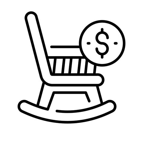 Unique Icon Of Retirement Planning Well Designed Vector Of Retirement Funds 27374257 Vector Art