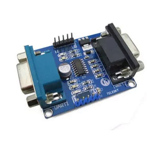 庫存不用等 【no】 高檔 Rs232轉ttl模組 Rs232轉uart模組 雙頭串口模組 支援3 3v 5v W17現 蝦皮購物