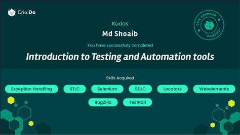 Md Shoaib On Linkedin Learnbydoing Learnbydoing Criodo
