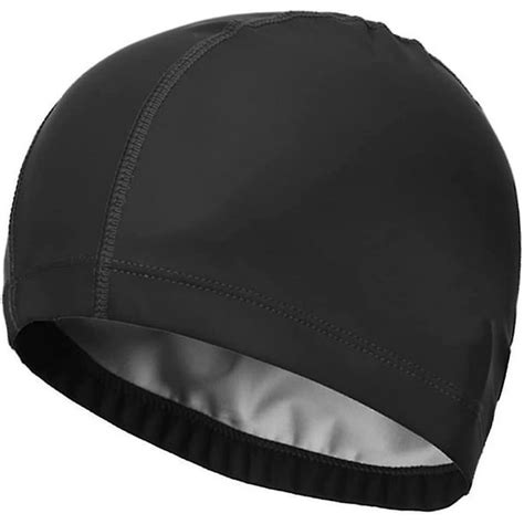 Gorros De Baño De Tela Duraderos No Impermeables Elásticos Gorro De
