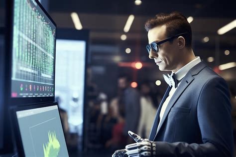 Premium Ai Image Ai Robot Datadriven Choices For Entrepreneurs