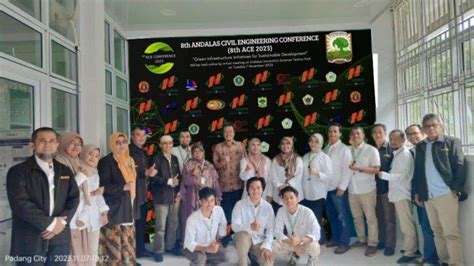 Teknik Sipil Unand Gelar Seminar Ace Ke 8 Integrasikan Green Infrastruktur Yang Ramah