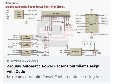 make your own apfc using arduino to improve pf r arduino