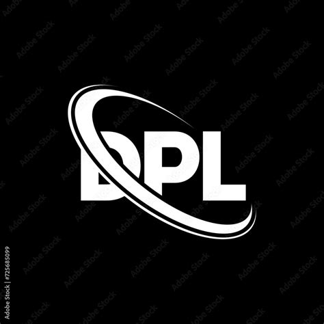 Dpl Logo Dpl Letter Dpl Letter Logo Design Initials Dpl Logo Linked With Circle And Uppercase
