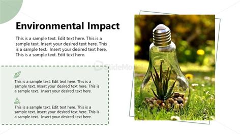 Environmental Impact Presentation Ppt Slide Slidemodel