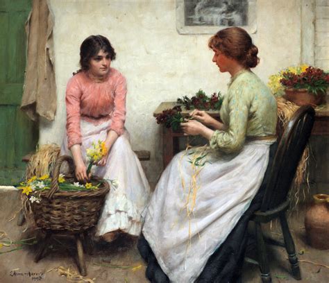 Edwin Harris Genre Painter Tuttart Pittura Scultura Poesia