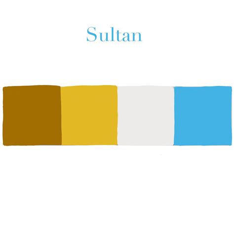 sultan color scheme