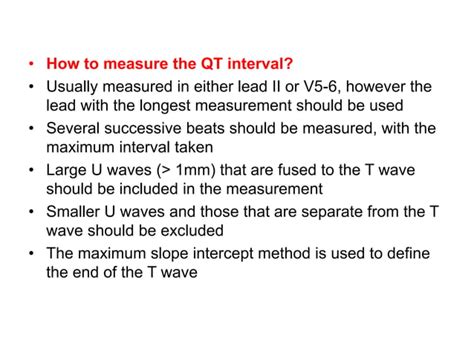 Qt Interval In Ecg Causes Of Short And Long Qt Interval Ppt