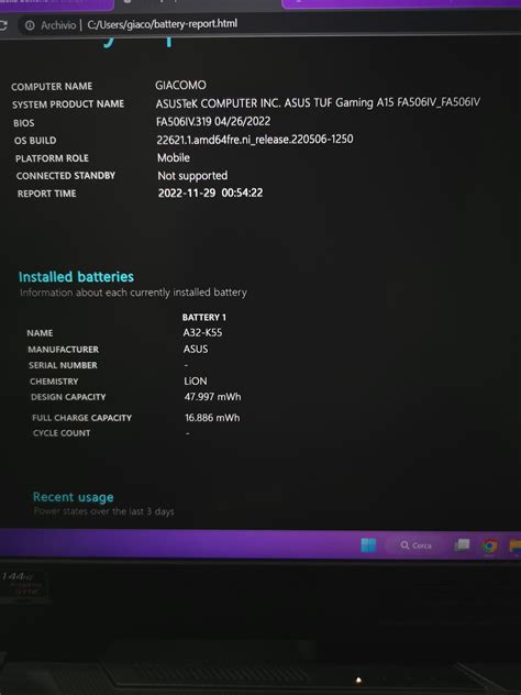 Battery Dead R Asustuf