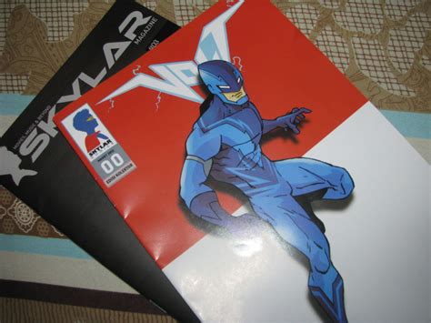 Terdiam Dalam Kata Skylar Comics Luncurkan Komik Pertamanya Volt