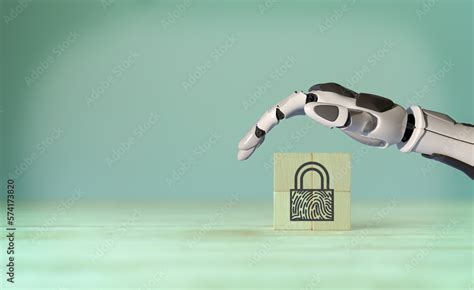 Digital Identity Fingerprint Scanning Biometric Authentication Cyber Security Futuristic