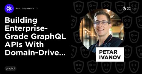 Building Enterprise Grade Graphql Apis With Domain Driven Design And