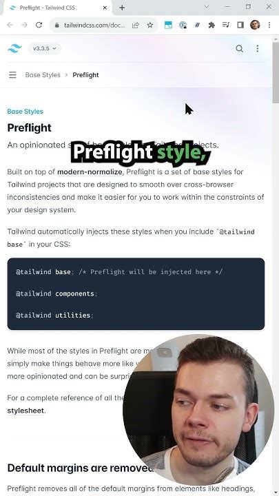 why are html elements unstyled in tailwindcss tailwindcss webdevelopment reactjs youtube